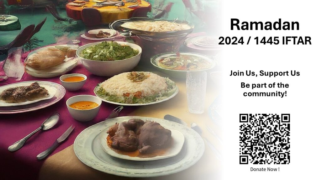 Ramadan IFTAR 2024 – 1445 – Masjid Dar Al-Jalal
